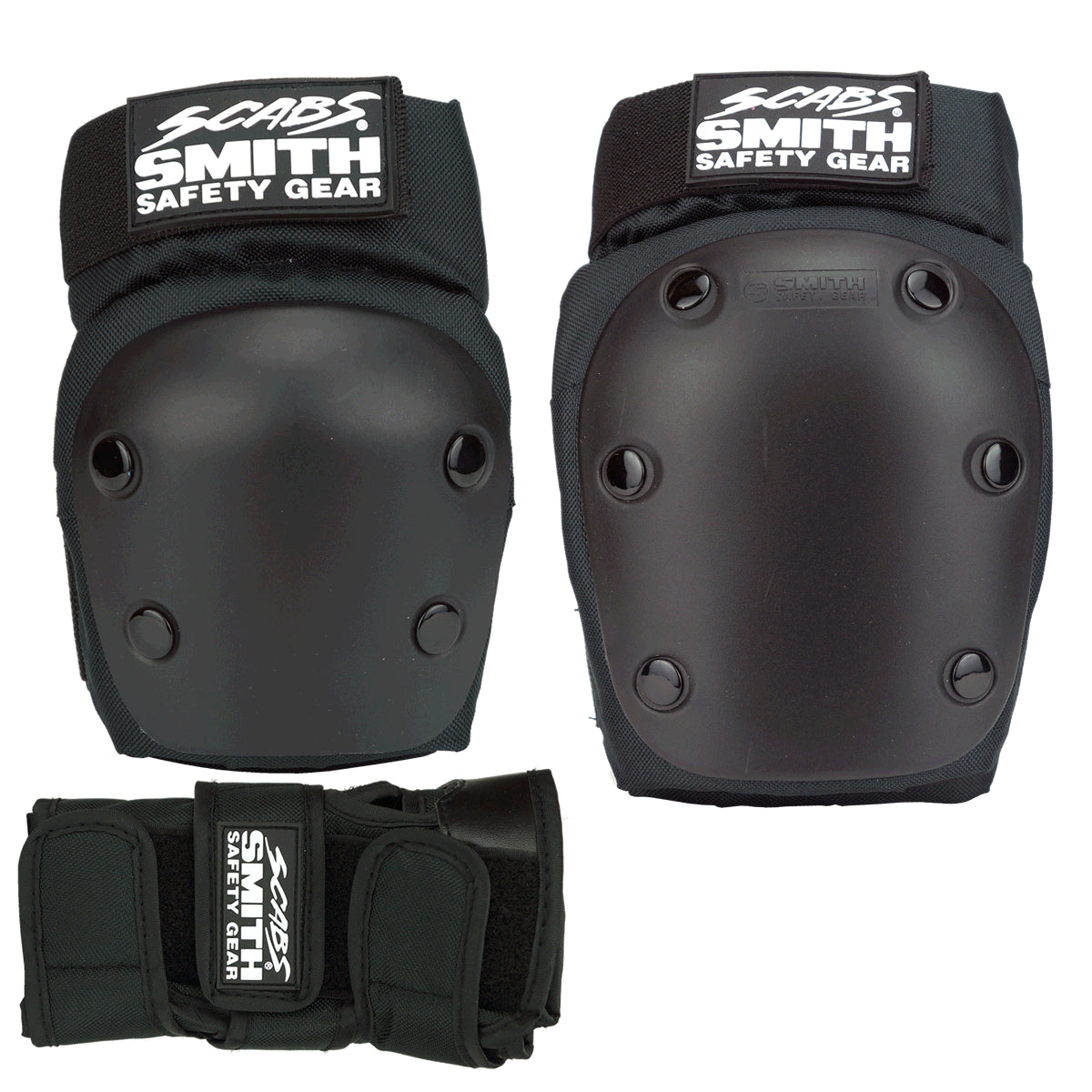 Smith Scabs - Adult 3 Pack - Black – SmithScabs